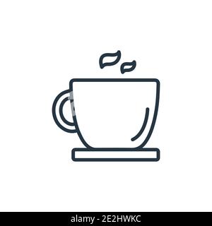Traditional Indian Masala Tea Outline Illustration Stock Vector Image ...
