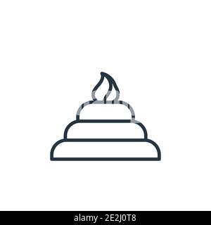Yagna outline vector icon. Thin line black yagna icon, flat vector ...