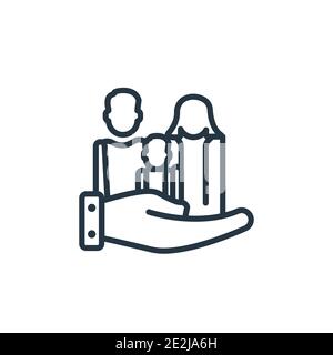 Child life insurance concept. Kids protection document Stock Vector ...