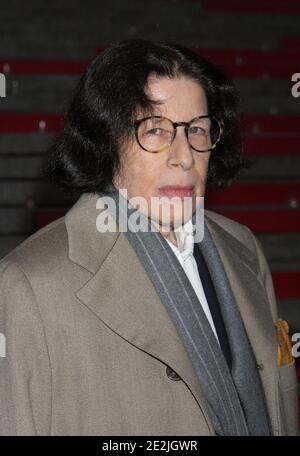 Fran Lebowitz arriving at the Vanity Fair Oscar Party in Beverly Hills ...
