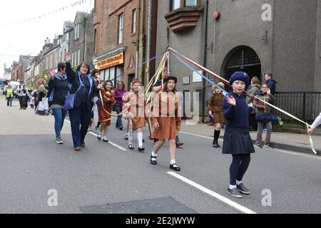 Maybole, Ayrshire, Scotland, UK. 10 Jun 2017. The annual gala day ...