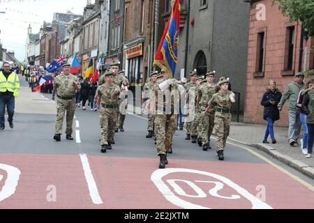 Maybole, Ayrshire, Scotland, UK. 10 Jun 2017. The annual gala day ...