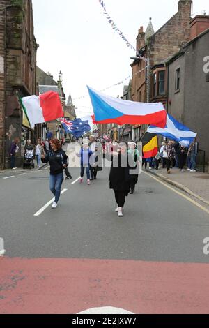 Maybole, Ayrshire, Scotland, UK. 10 Jun 2017. The annual gala day ...