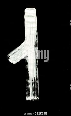 Medieval Runes 001 A Stock Photo - Alamy