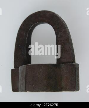 Padlock, French, 16th century Stock Photo - Alamy