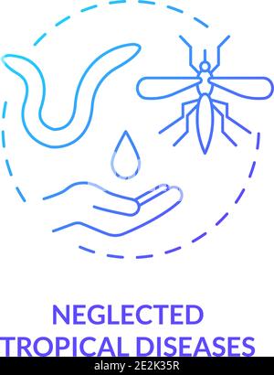 Neglected tropical diseases concept icon Stock Vector Image & Art - Alamy