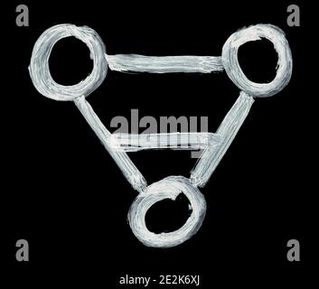 Alchemical Symbols Clay Two Stock Photo - Alamy