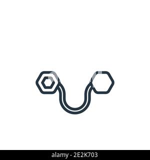 Spline vector icon isolated on transparent background, Spline ...