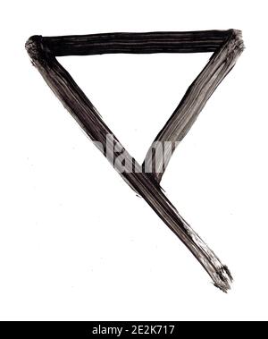 Alchemical Symbols Crucible Stock Photo - Alamy