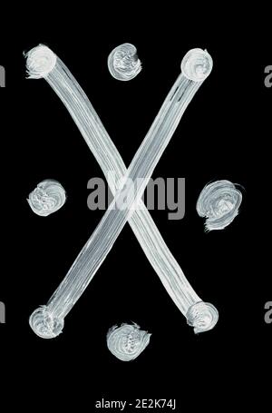 Alchemical Symbols Distilled Vinegar One Stock Photo - Alamy