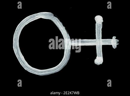 Alchemical Symbols Magnesium Four Stock Photo - Alamy