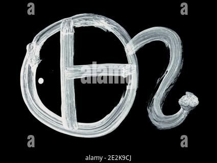 Alchemical Symbols Vitriol One Stock Photo - Alamy