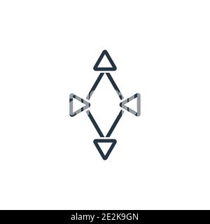Synergy icon. Simple element from team building collection. Creative ...