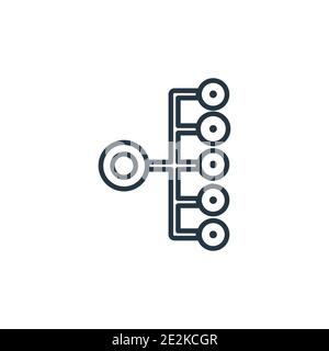 Data classification linear icon Stock Vector Image & Art - Alamy
