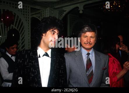 Jason Bronson And Charles Bronson 1987 Credit: Ralph Dominguez ...