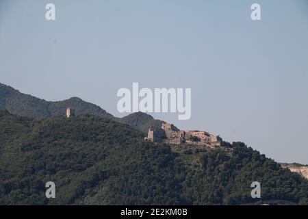 Castello di Arechi (Arechi Castle) in Salerno, Italy Stock Photo - Alamy
