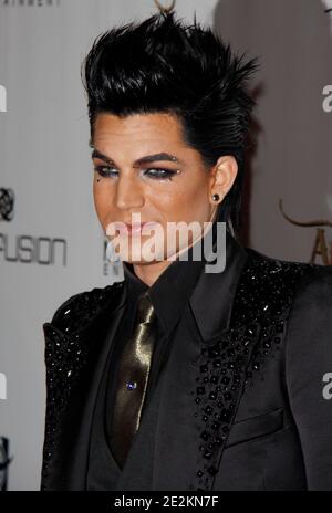 Adam Lambert at the Gridlock New Years Eve Party at the Paramount Lot ...