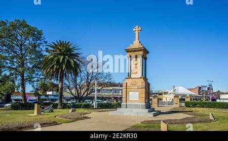 Warwick, Queensland, Australia - Warwick War Memorial in Leslie park ...