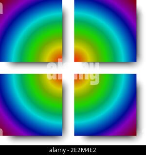 Frame templates on striped background Stock Vector Image & Art - Alamy