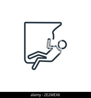 Hiker with backpack on mountain bike Stock Vector Image & Art - Alamy