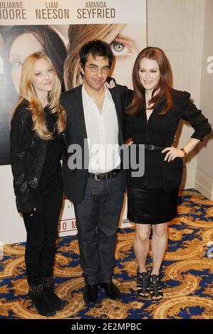 Amanda Seyfried Photocall for the film 'Chloe' at the Four Seasons Hotel. Paris, France - 08.02. ...