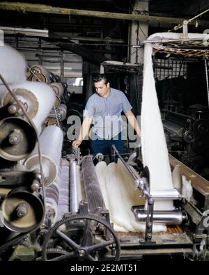 vintage carding machine Stock Photo - Alamy