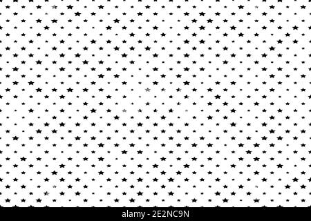 Random star shape pattern, background. Seamlessly repeatable. — Stock ...