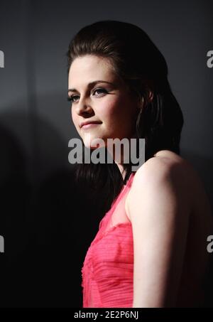 Kristen Stewart arriving for the premiere of 'The Runaways' in New York ...