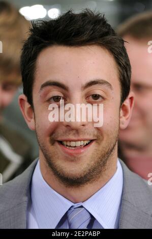 Adam Rose attends the premiere of 'Bounty Hunter' held at the Ziegfeld ...