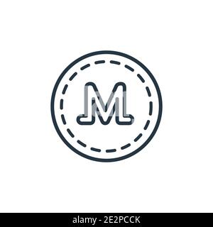 Monero cryptocurrency mining flat white icons in square backgrounds. 6 ...