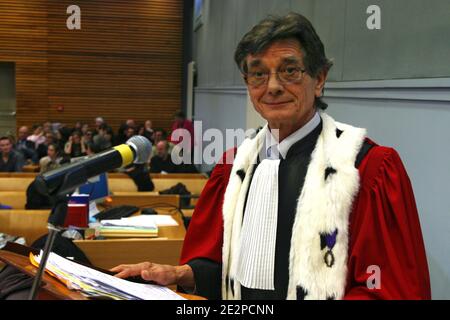 L'avocat general Marc Gaubert a la Cour d'Assises du Tarn a Albi, le 20 ...