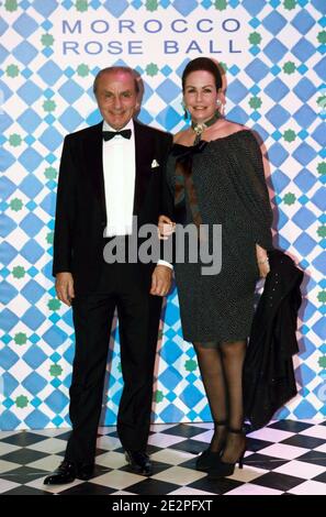 Samir Traboulsi and his wife The Morocco Rose Ball (Bal de la Rose) at ...