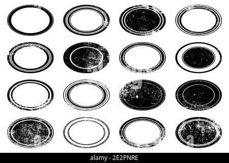 old stamp. rounded grunge sign on white background Stock Vector Image ...