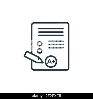 Grades vector icon isolated on transparent background, Grades logo ...