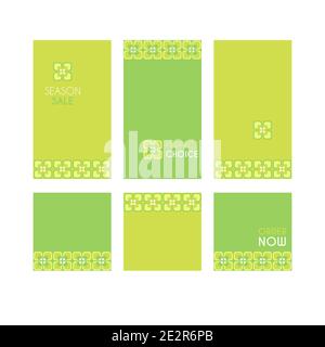 Modern decorative vector frames. Editable design templates for web ...