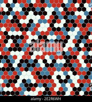 Hexagon Urban Camouflage seamless patterns Stock Vector Image & Art - Alamy