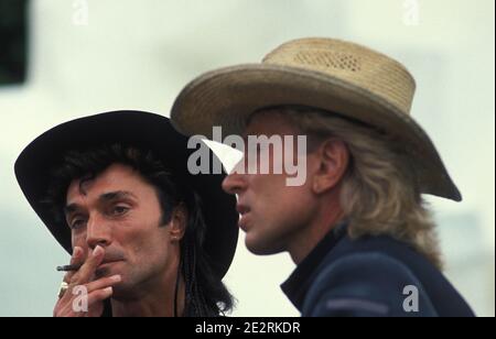 Oct 04, 2003; Cologne, Germany; (FILEPHOTO 7/5/88) ROY HORN (L), the ...