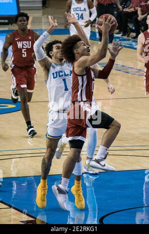 Washington State guard Isaac Bonton (10) in the first half of an NCAA ...