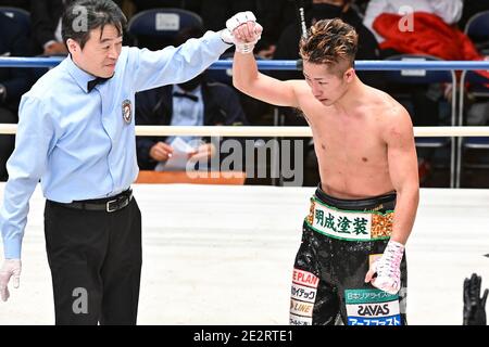 Tokyo, Japan. 14th Jan, 2021. Koji Numata, Keita Kurihara Boxing : OPBF ...