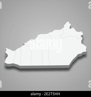 Map of Semnan, a province of Iran Stock Vector Image & Art - Alamy