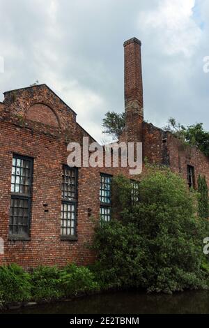 Old mill buildings in Manchester, New Hampshire Stock Photo - Alamy