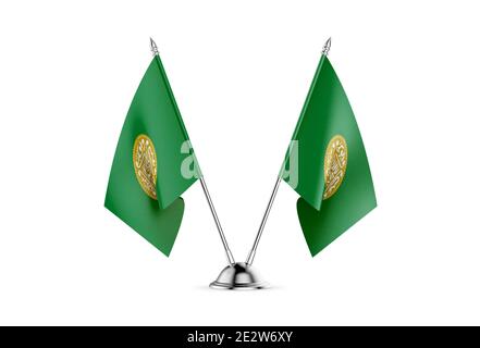 Rohingya Flag Isolated on White Backgroung - Table Flag, Vector ...