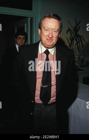 Tom Poston 1986 Credit: Ralph Dominguez/MediaPunch Stock Photo - Alamy