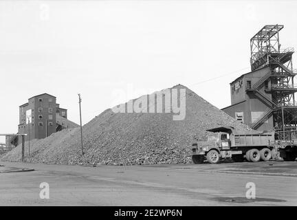 A View of the Huber Coal Breaker, Colliery in Ashley, Pennsylvania. USA ...