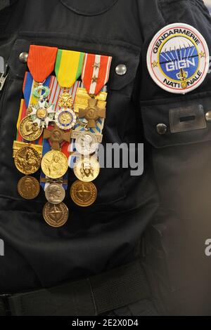 Chief of National Gendarmerie, General Denis Favier is pictured during ...