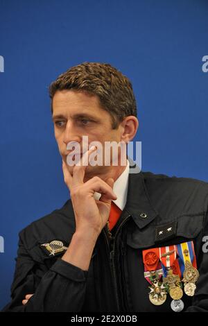 Chief of National Gendarmerie, General Denis Favier is pictured during ...
