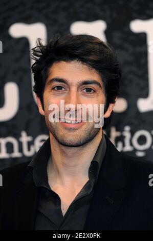 Mathieu Delarive poses during a photocall at the 2nd International ...