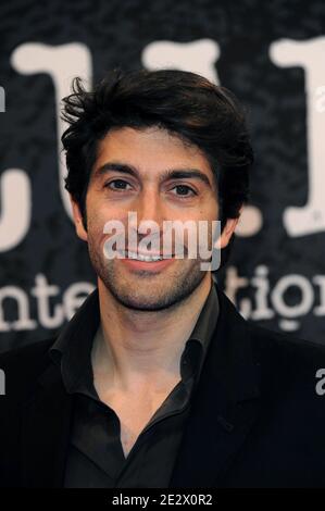 Mathieu Delarive poses during a photocall at the 2nd International ...