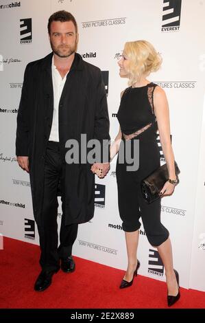 Naomi Watts, Liev Schreiber and his mother Heather Milgram Opening ...