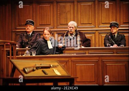 French actor Pierre Santini plays the character of Gaston Dominici in ...